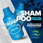 Shampoo Caspiol 100ml - Combate piolhos e caspa - Alvim Acessórios
